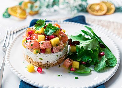 No-bake Norwegian salmon cheesecake | Seafood from Norway
